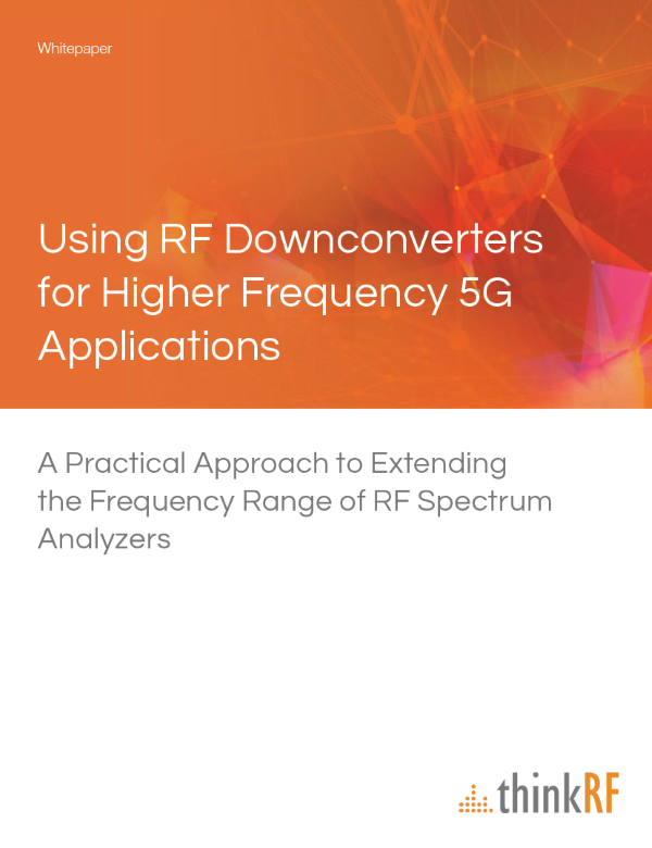 Using RF Downconverters for Higher Frequency 5G Applications