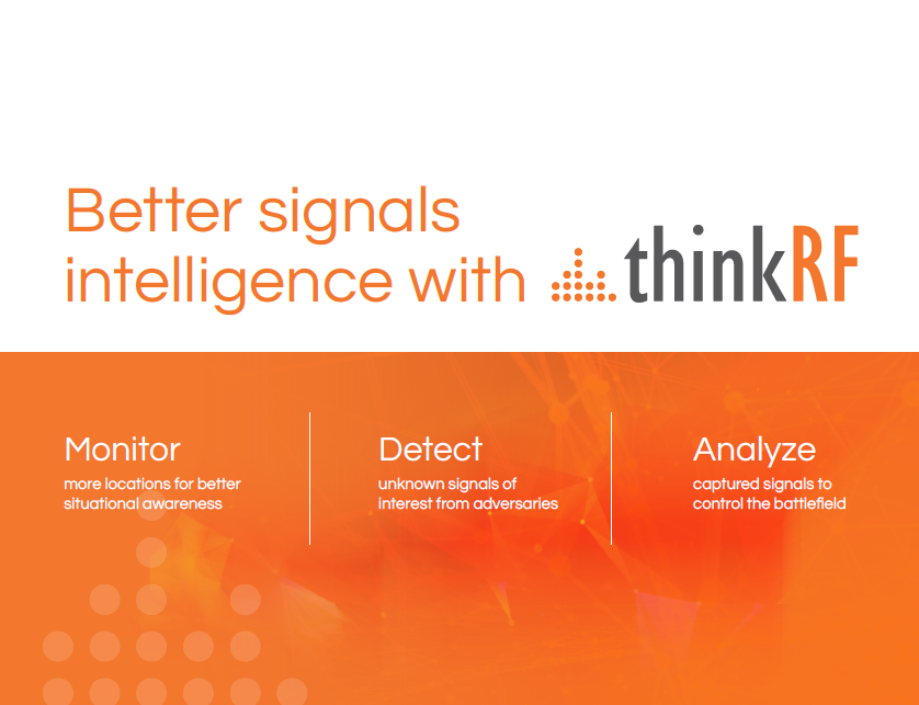 Better Signals Intelligence with thinkRF